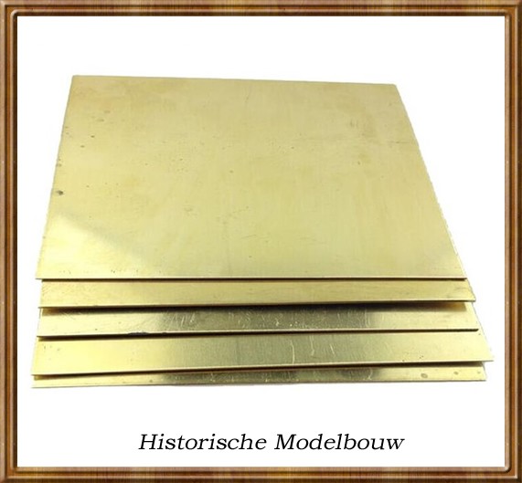 Messing Plaat 0,3; 0,5; 0,8; 1,0