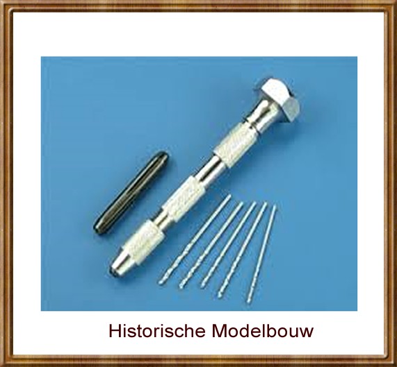 Modelcraft Handboor + 5 HSS boortjes PPV2237/D
